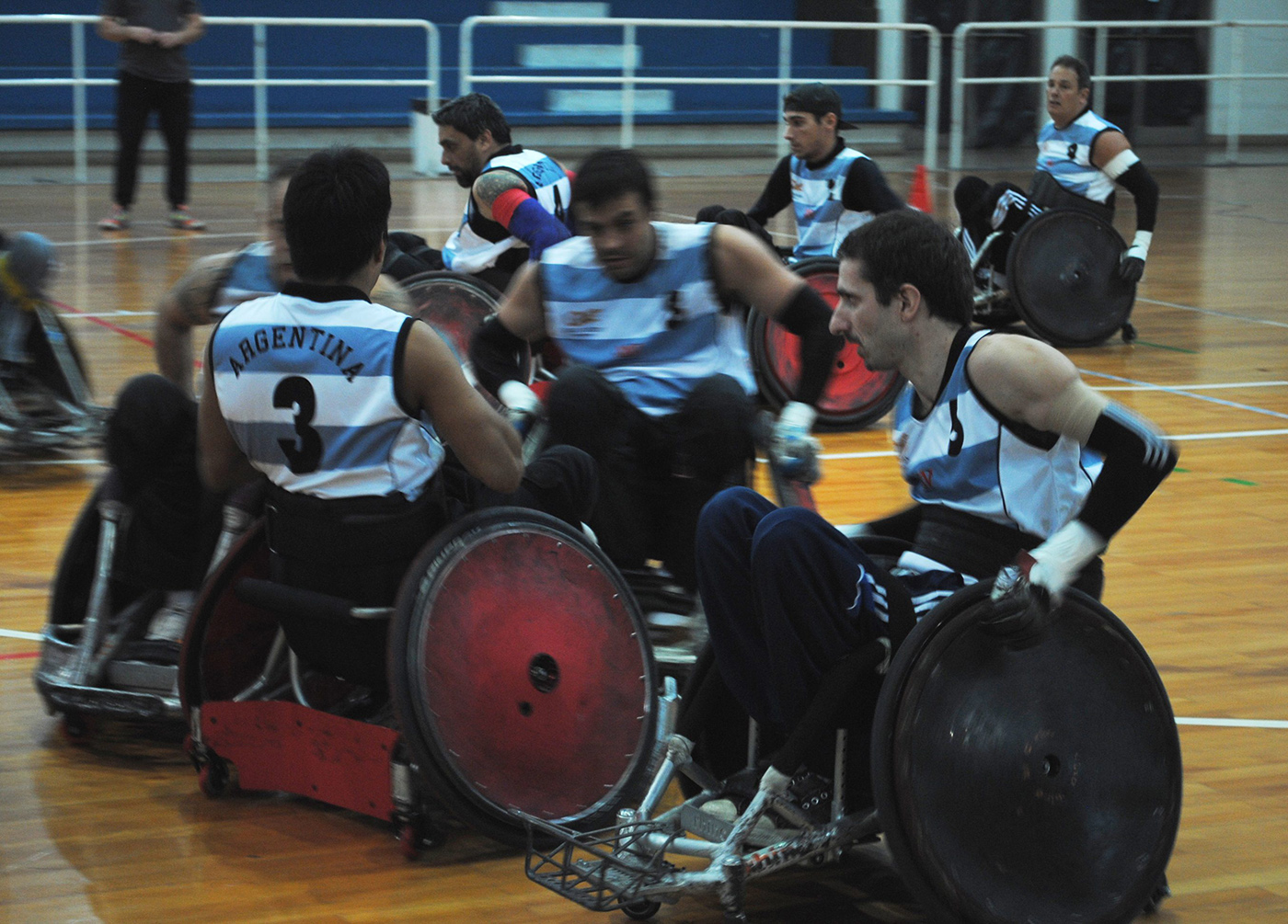 Quad Rugby: Mauro Castro no pudo evitar el bautismo | ParaDeportes